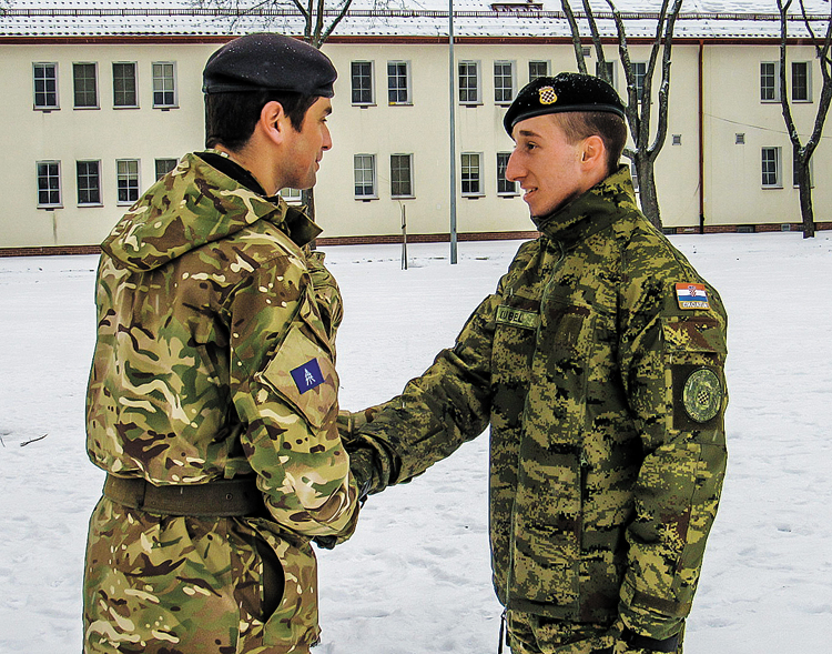Croatian Soldier Named Best International Participant of PNCO Course ...